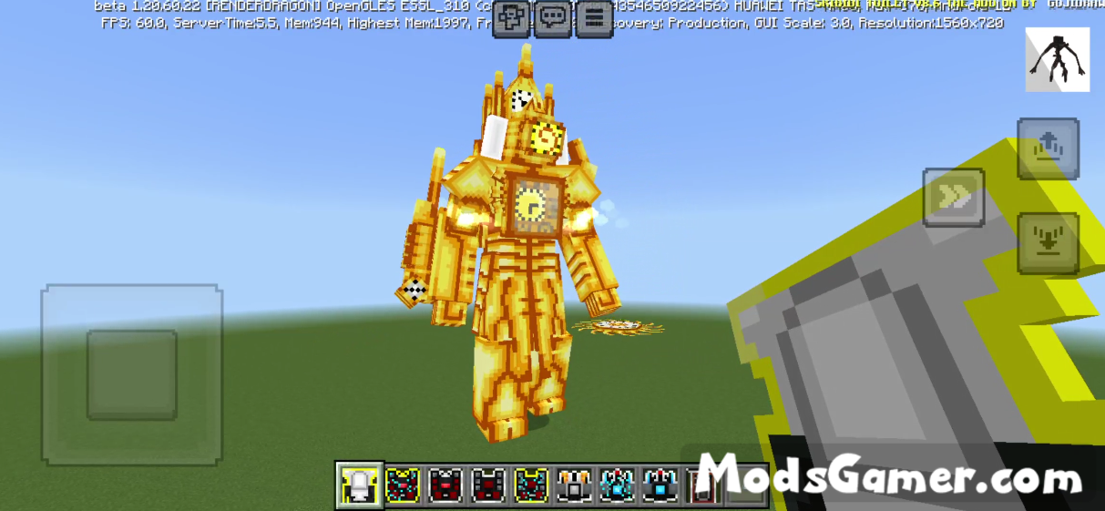 Skibidi Toilet Mod v8.6 -Titan Remaster - Mods for Minecraft