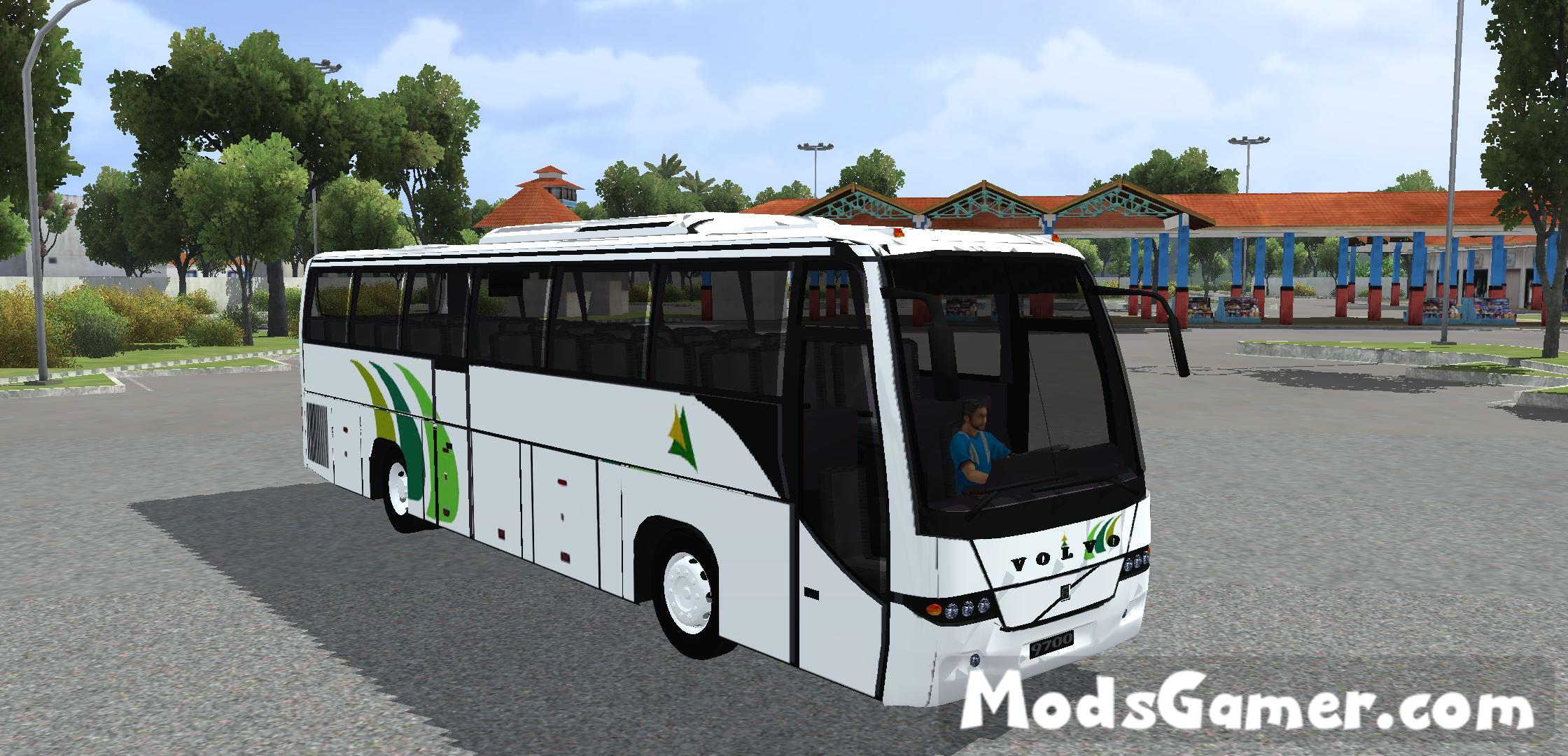Volvo 9700 Bus Mod - Mods for Bus Simulator Indonesia / BUSSID