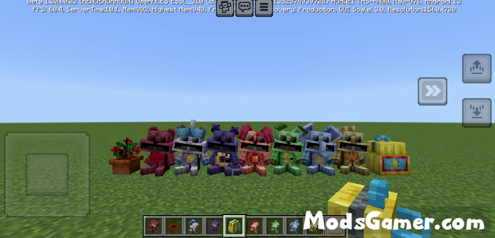 Poppy Playtime Chapter 3 - Smiling Critters Mod - Mods for Minecraft