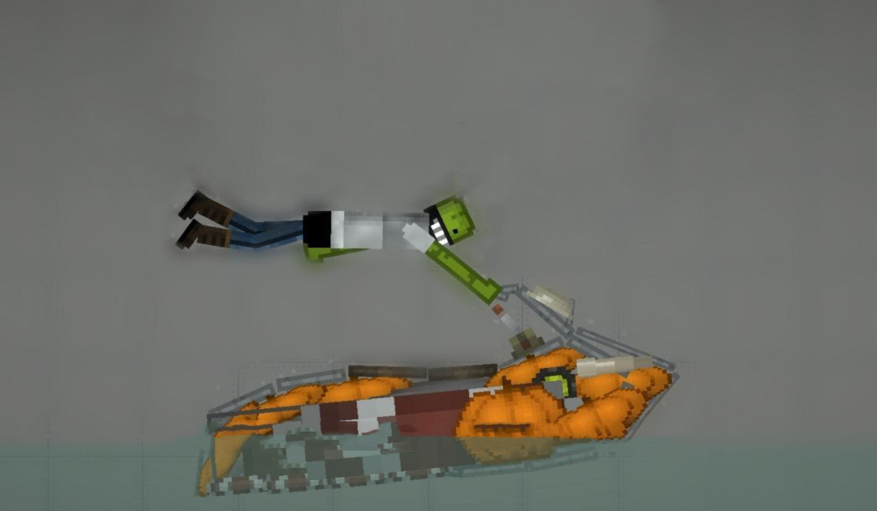 motor boat Mod - Mods for Melon Playground Sandbox PG