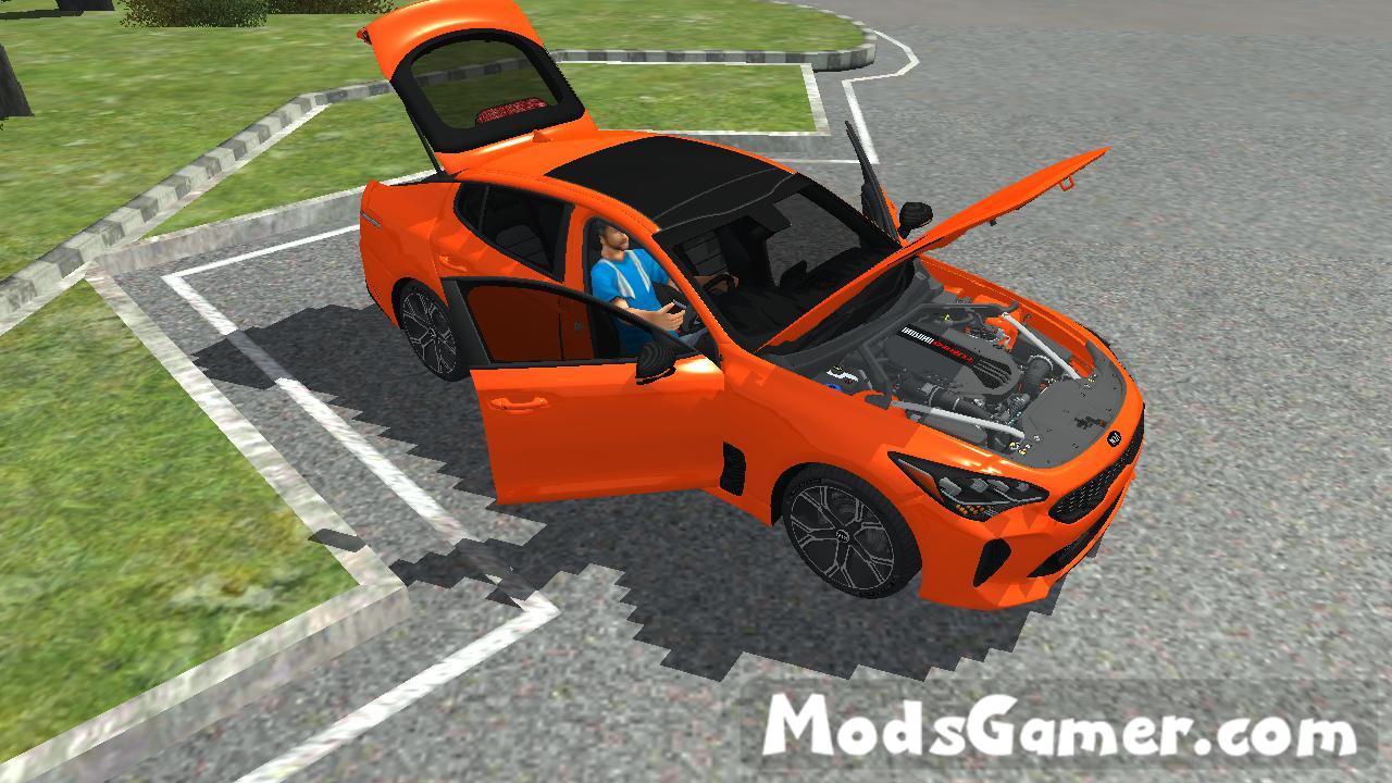 Kia Stinger GTS 2020 Mod - Mods for Bus Simulator Indonesia / BUSSID