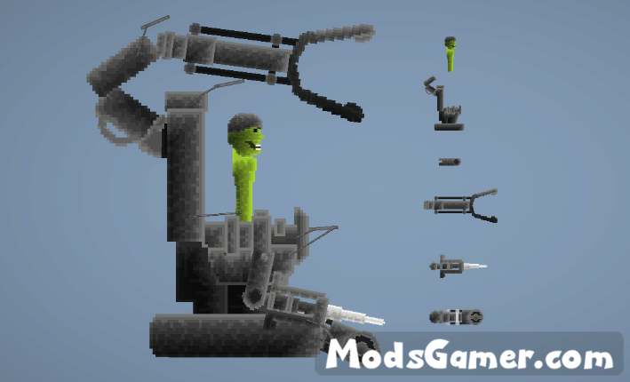 skibidi Toilet 60 - Detainer Astro Toilet - Mods for Melon Playground Sandbox PG