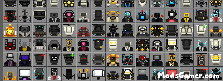 Skibidi Toilet Add On v8.9 Update[Astro Carrier,Tv Daddy,Etc]] - Mods for Minecraft