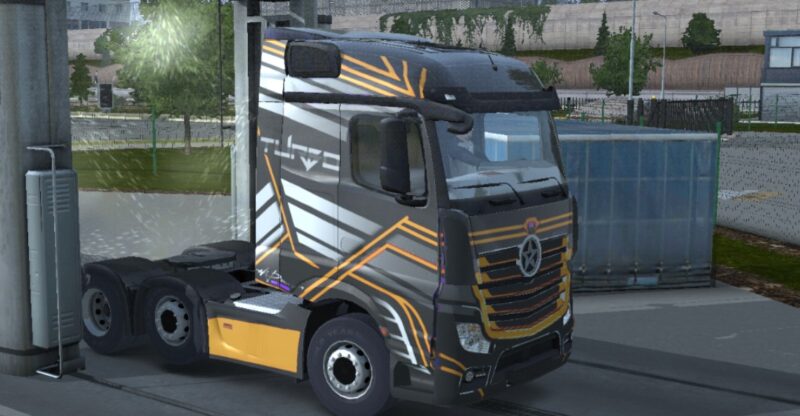 [Merieles/Antares]TURBO GOLD skin Mod - Mods for Truckers of Europe 3