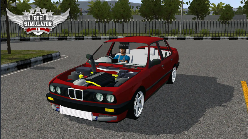 BMW E30 325i Open Engine Mod - Mods for Bus Simulator Indonesia / BUSSID
