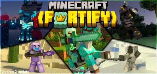 Minecraft Fortify| Aetherite Expansion -Tools&Weapons Mod(1.19) - Mods for Minecraft