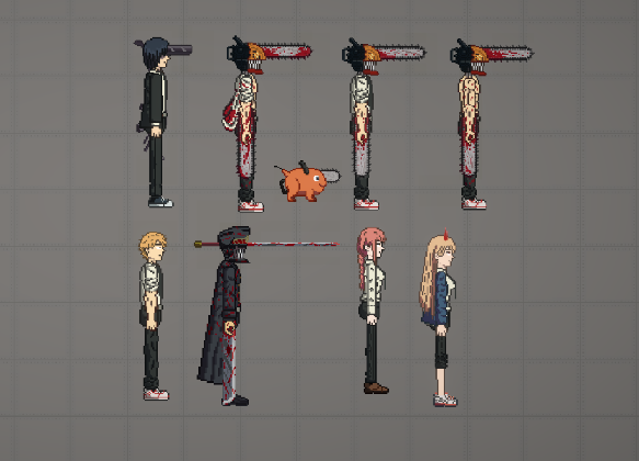 Chainsaw Man Character Collection Pack Mod 2 - Mods for Melon ...