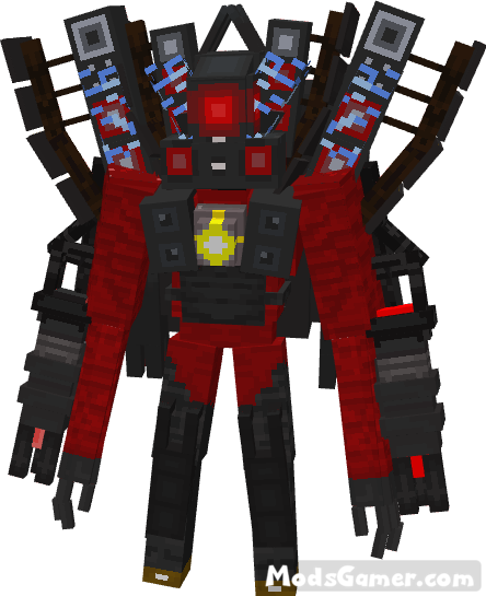 Skibidi Toilets & Titans Mod - Mods for Minecraft