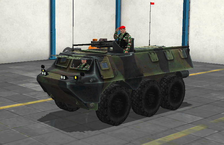 Armoured Personnel Carrier Mod - Mods for Bus Simulator Indonesia / BUSSID