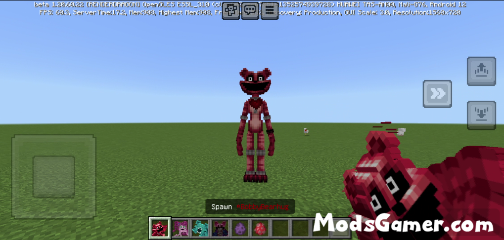 Poppy Playtime Chapter 3 - Smiling Critters Mod - Mods for Minecraft