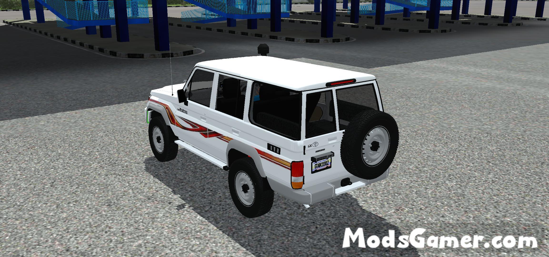 Toyota Land Cruiser LC76 4WD Mod - Mods for Bus Simulator Indonesia ...