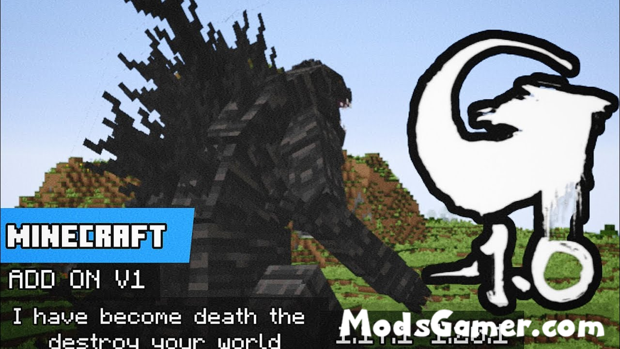 Godzilla Minus One Mod - Mods for Minecraft