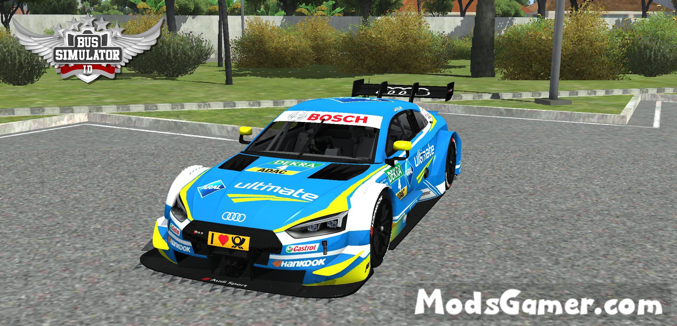 Audi RS5 DTM Robin Frijns Racing Livery Mod - Mods for Bus Simulator ...