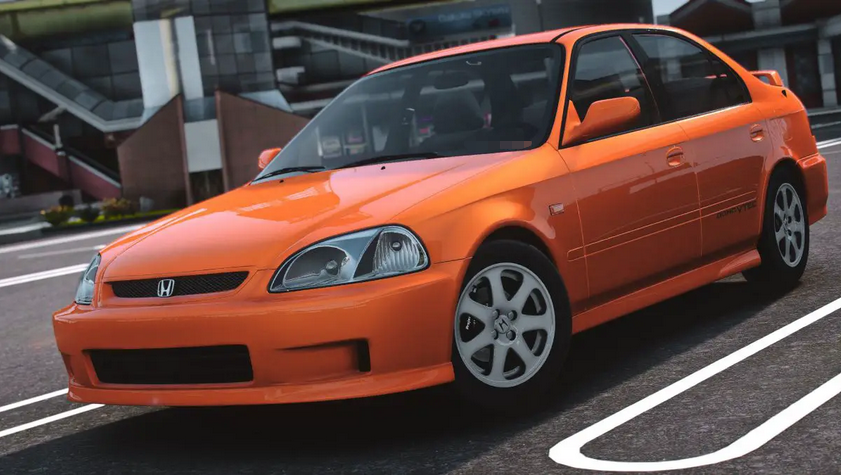 2000 Honda Civic Ferio SiR Mod - Mods for Bus Simulator Indonesia / BUSSID