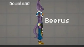 Lord Beerus mod - Mods for Melon Playground Sandbox PG