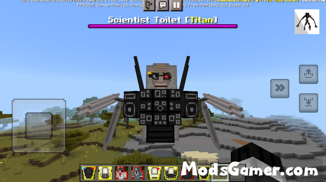 Skibidi Toilet Mod v7[New 5 Characters + Improvement] - Mods for Minecraft
