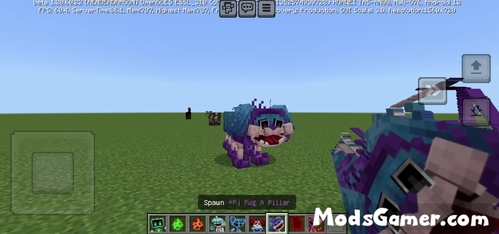 Poppy Playtime Chapter 3 - Smiling Critters Mod - Mods for Minecraft