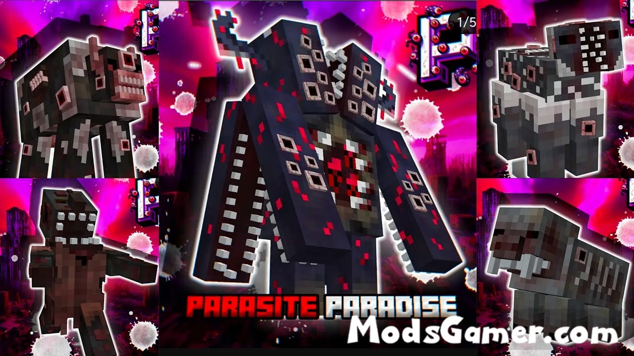PARASITE PARADISE Mod - Mods for Minecraft