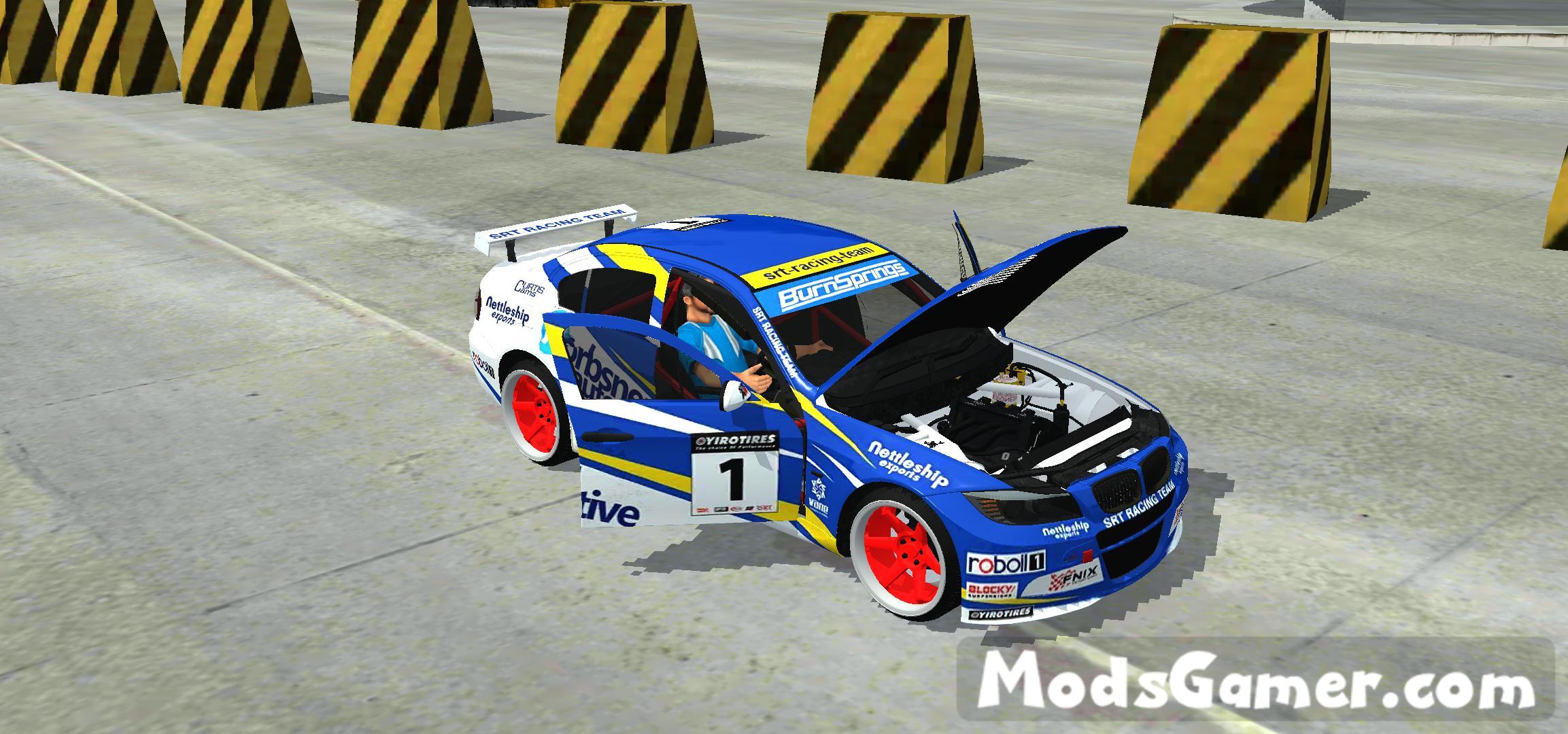 BMW 320 E90 WTCC Livery Mod - Mods for Bus Simulator Indonesia / BUSSID